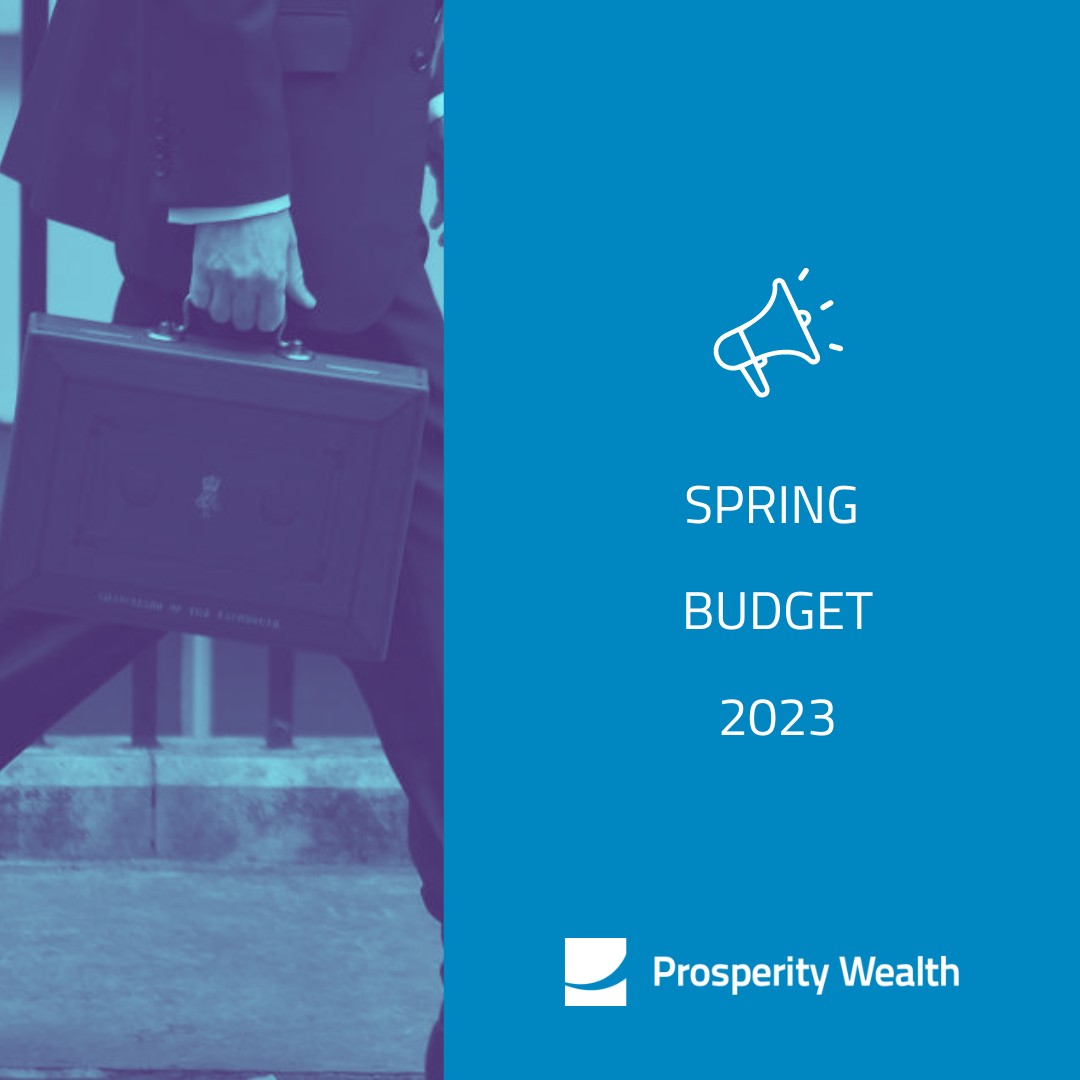 Spring Budget 2023: Boost for pension savers | Prosperity Wealth